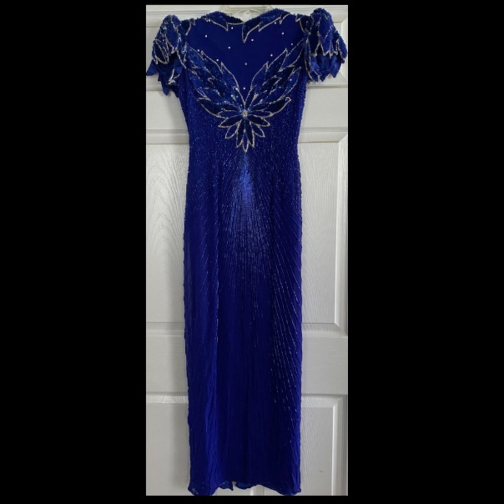 Royal Blue Pageant Gown - Gem